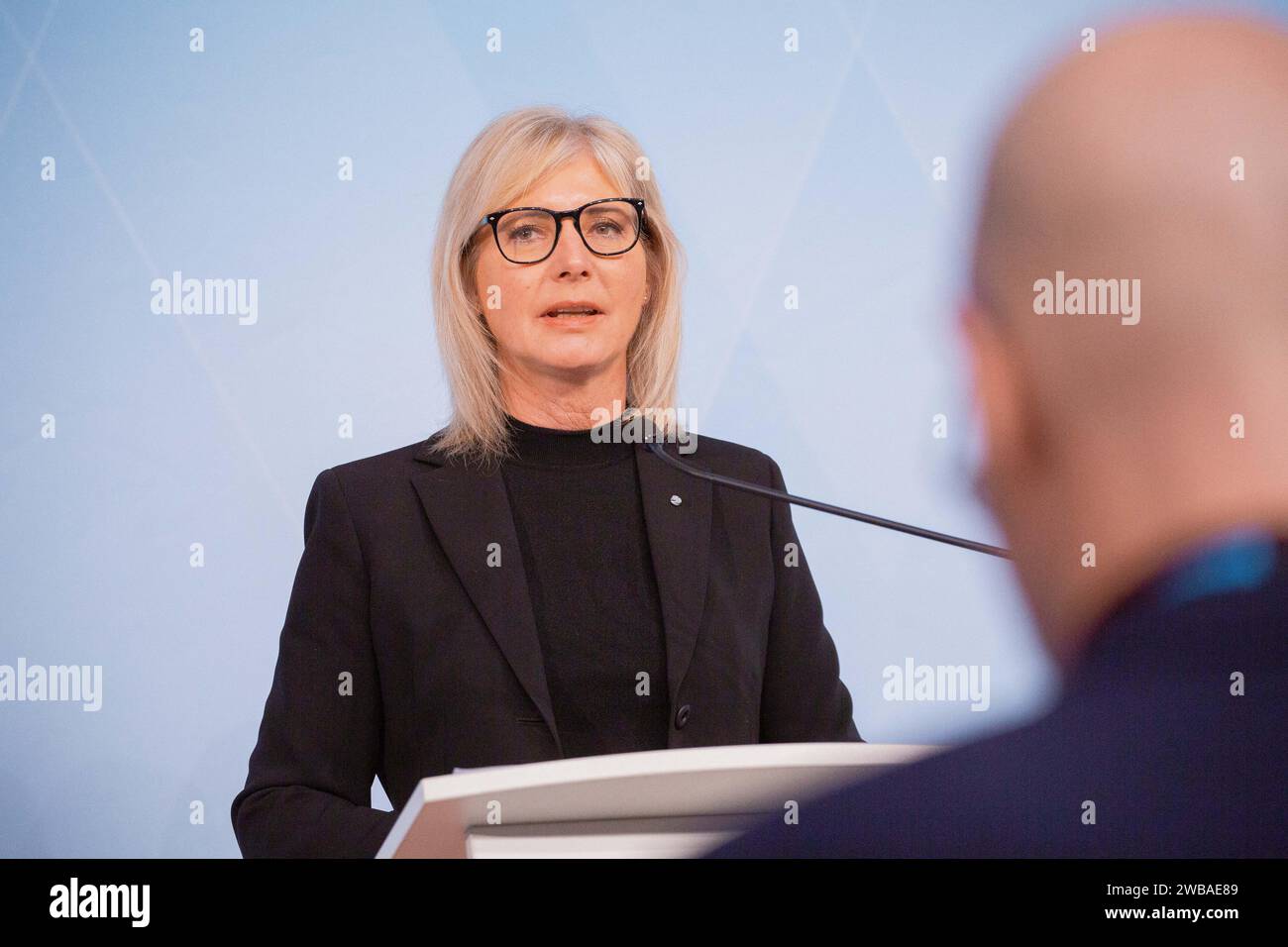 Munich, Germany. 09th Jan, 2024. Ulrike Scharf ( CSU ), Deputy Minister ...