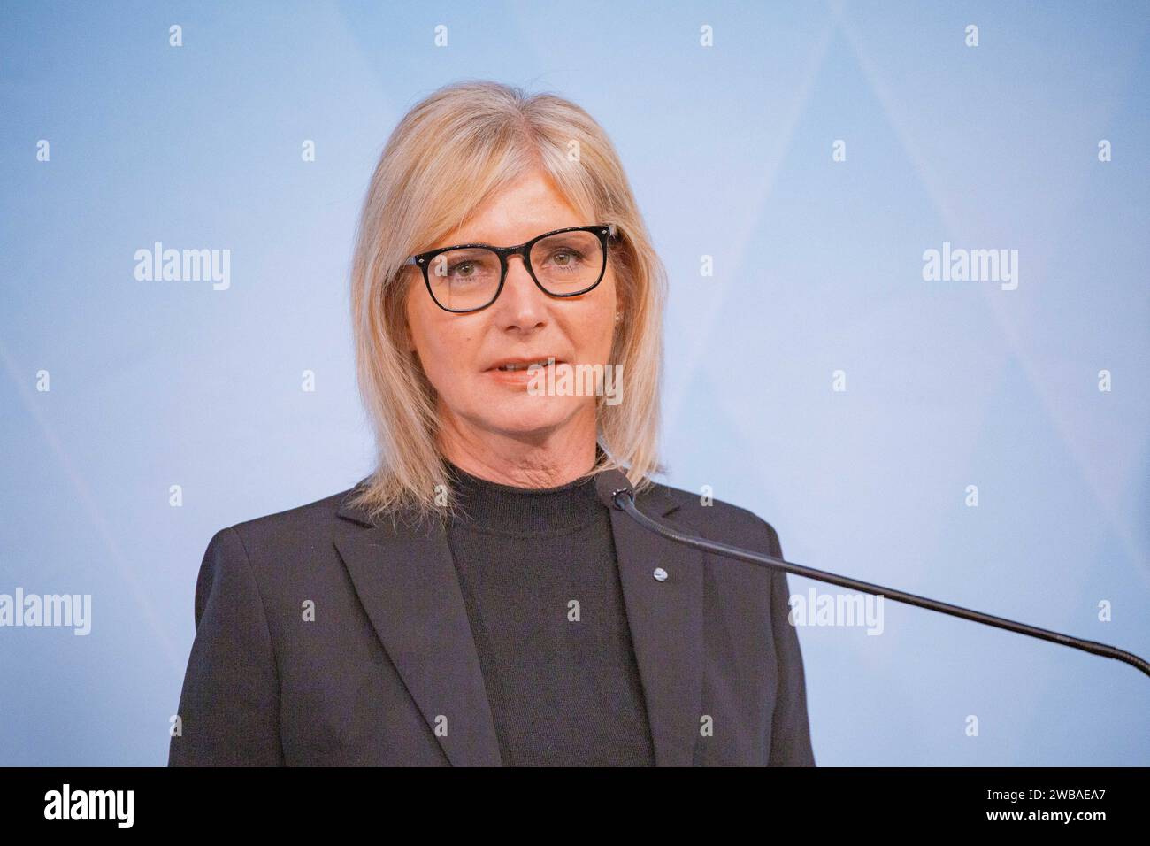 Munich, Germany. 09th Jan, 2024. Ulrike Scharf ( CSU ), Deputy Minister ...