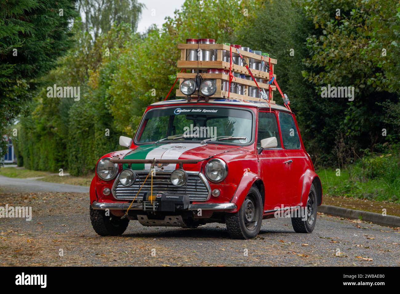 the classic Mini driven by Richarf Hammond on the Top Gear India ...