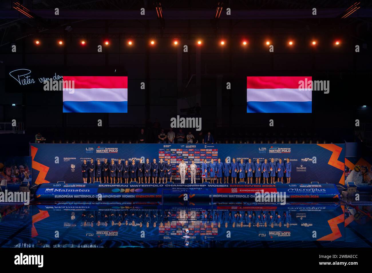 EINDHOVEN, NETHERLANDS - JANUARY 9: Laura Aarts of the Netherlands ...