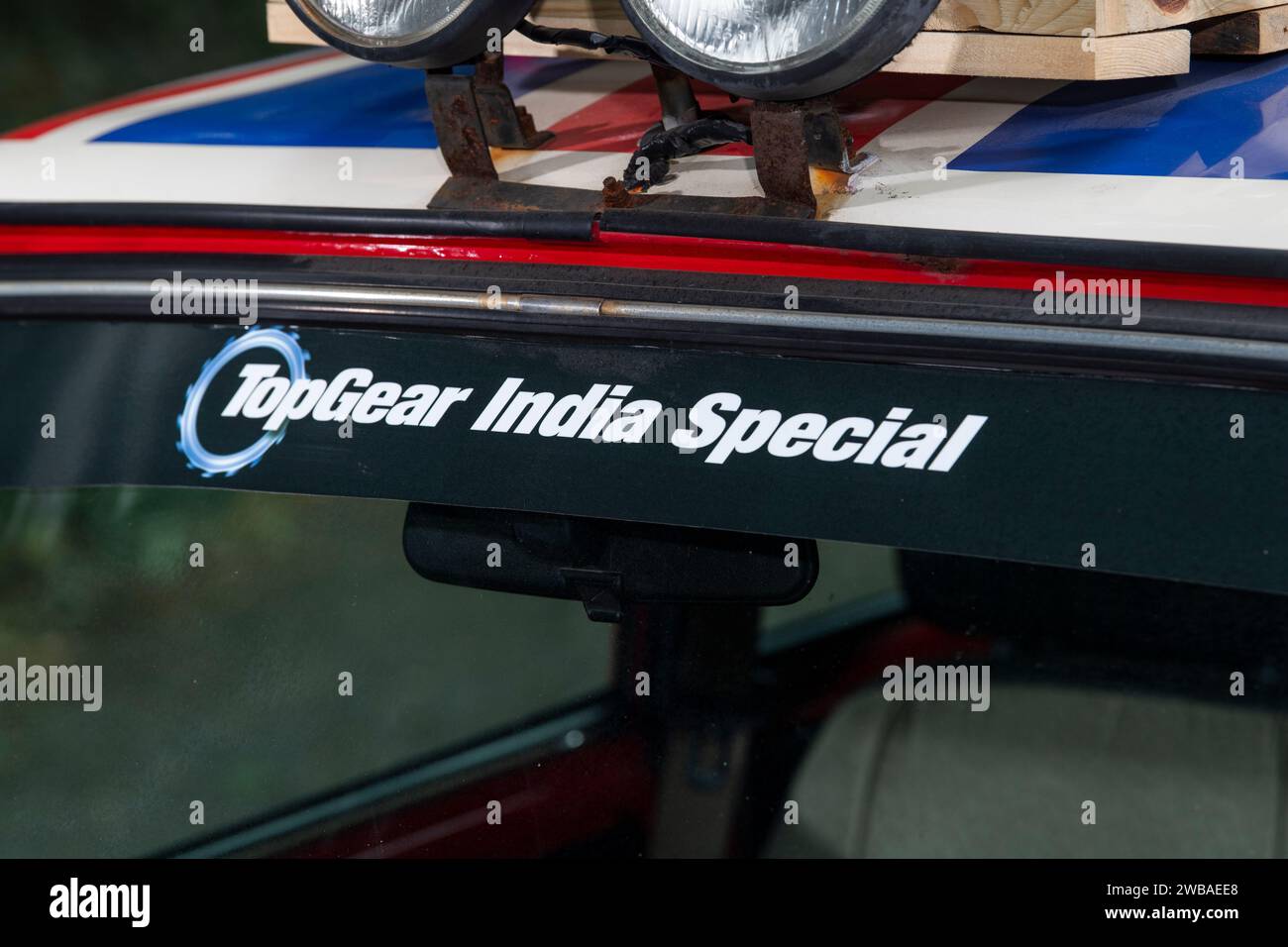 the classic Mini driven by Richarf Hammond on the Top Gear India ...