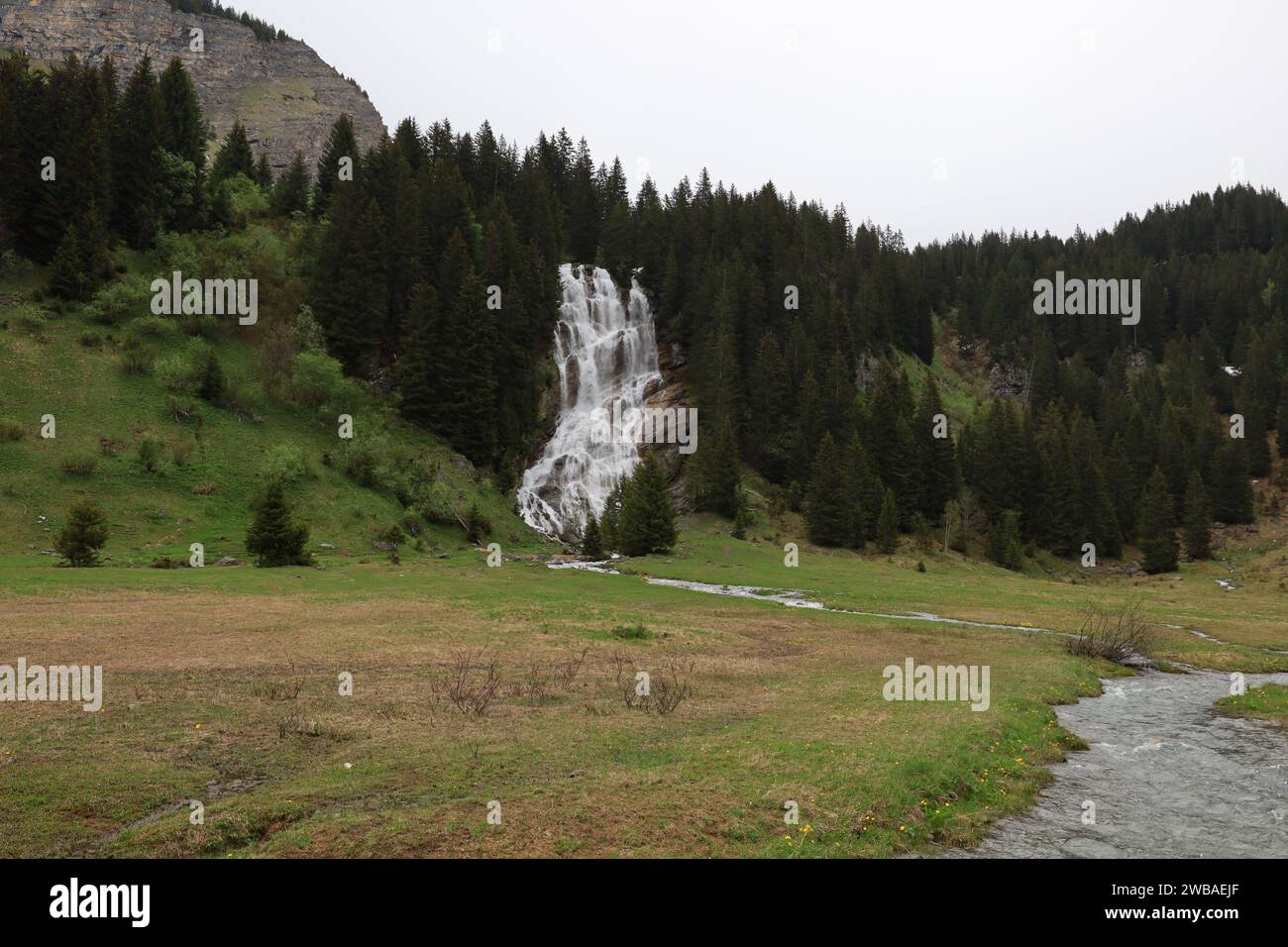 The pike waterfall is a waterfa located at 1,467 m altitude in the ...