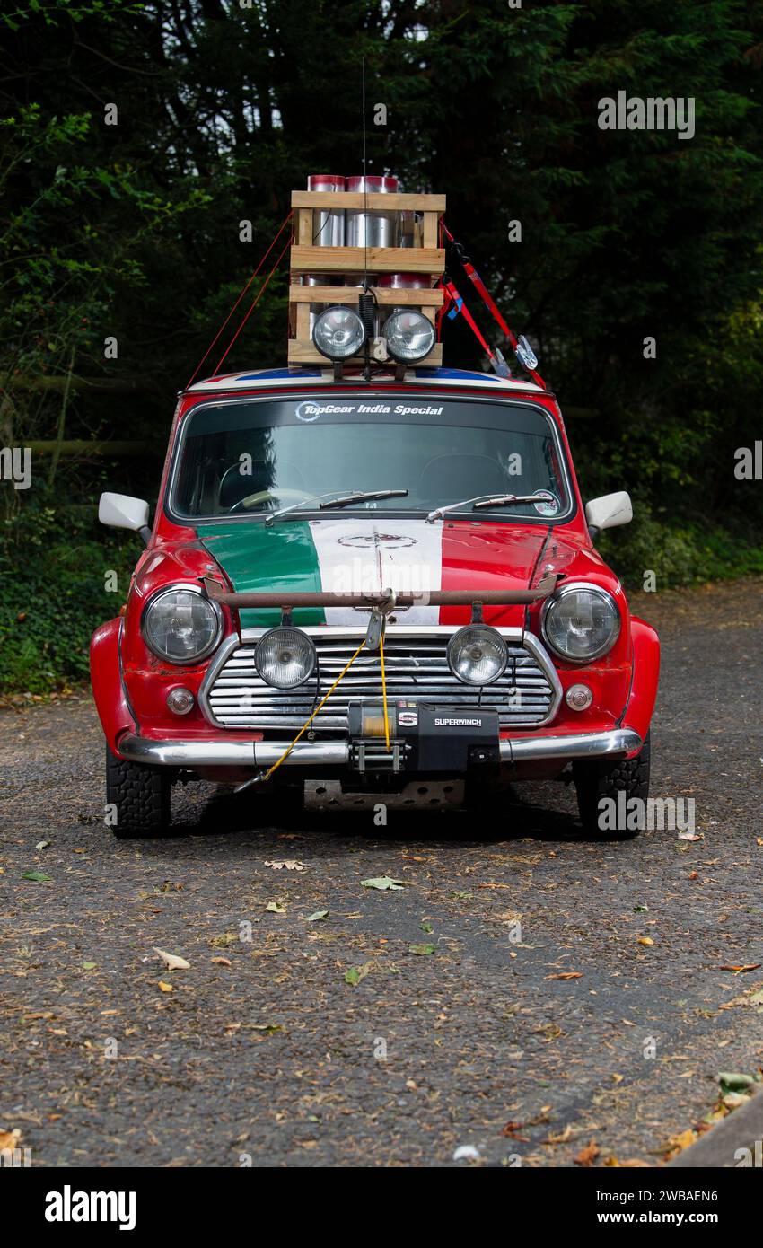 the classic Mini driven by Richarf Hammond on the Top Gear India ...
