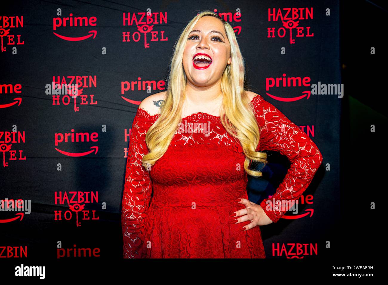 New York, USA. 08th Jan, 2024. Vivienne Medrano attends the premiere ...