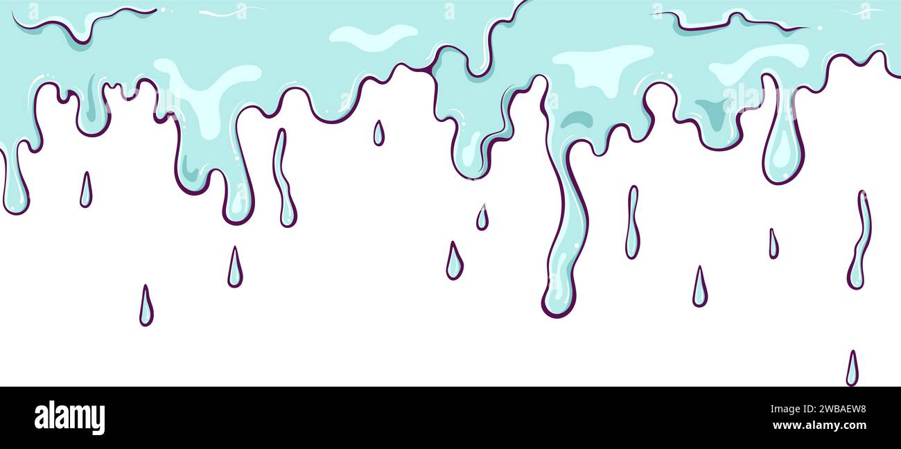 Dripping liquid color Stock Vector Image & Art - Alamy