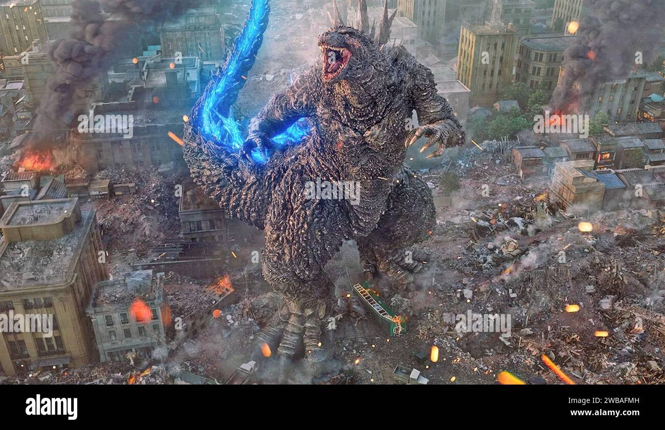 GODZILLA MINUS ONE 2023 Toho film Stock Photo - Alamy
