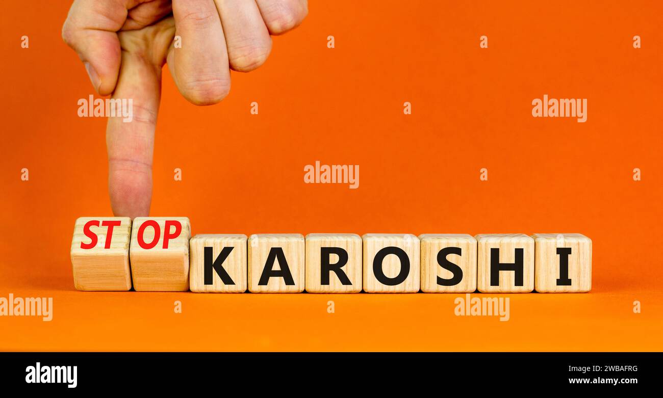 Stop karoshi hi-res stock photography and images - Alamy