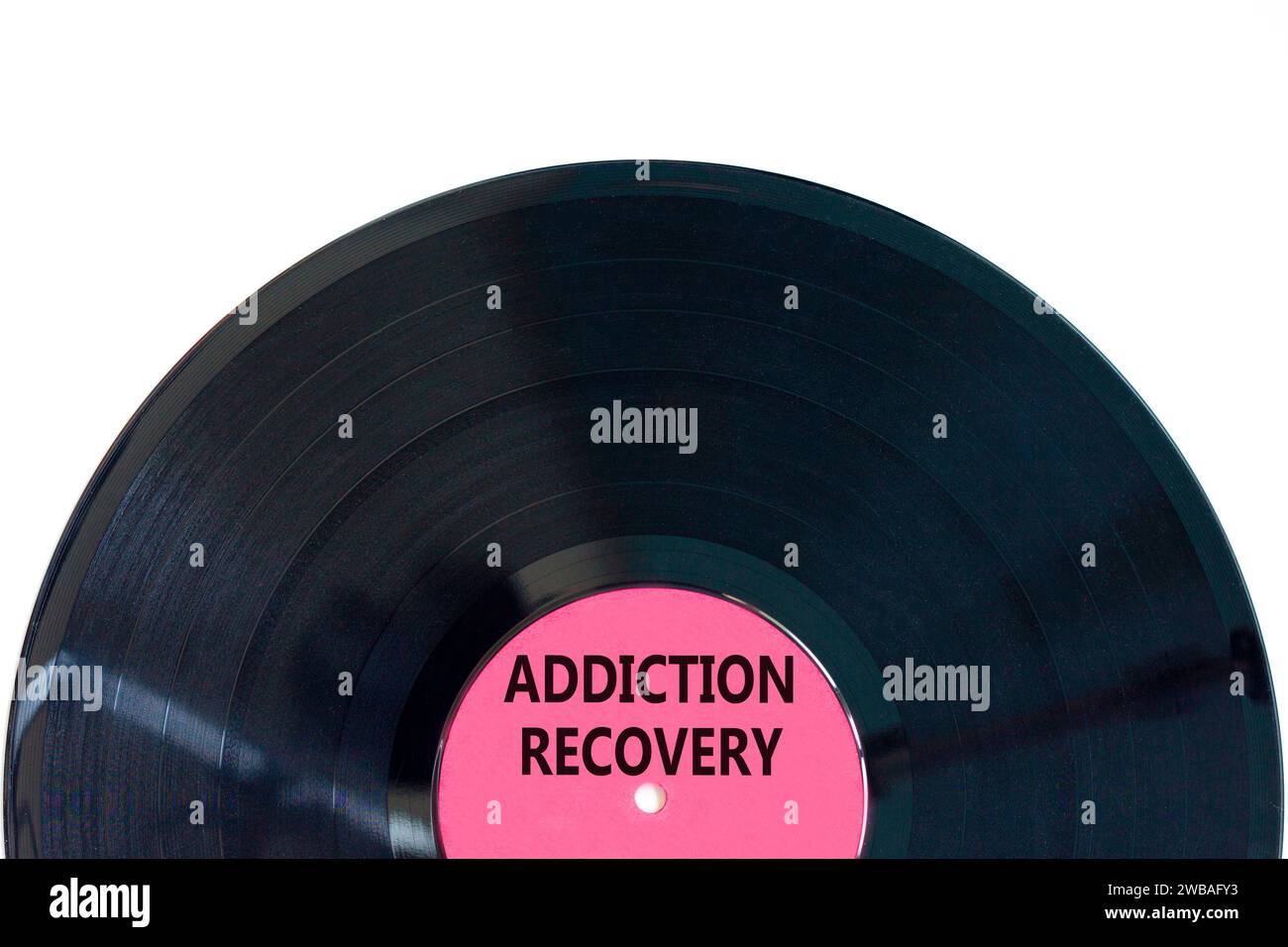 Addiction recovery symbol. Concept words Addiction recovery on ...