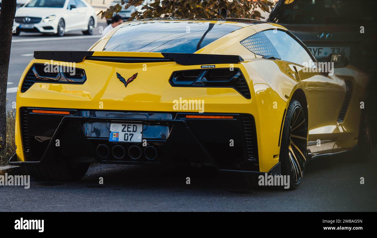 Corvette C7 sport car Stock Photo - Alamy