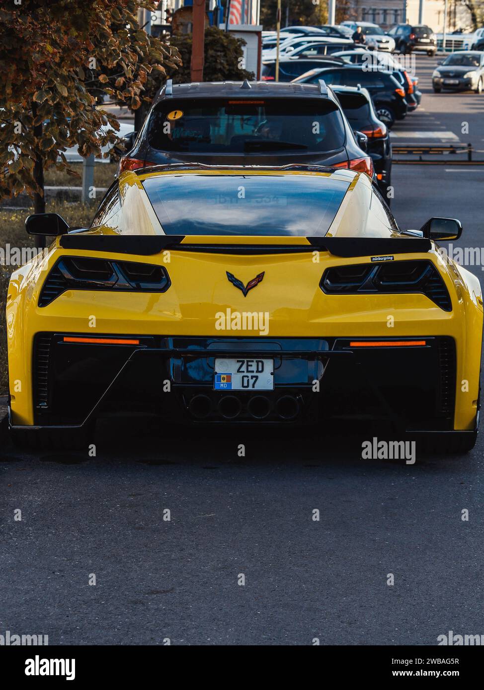 Corvette C7 sport car Stock Photo - Alamy