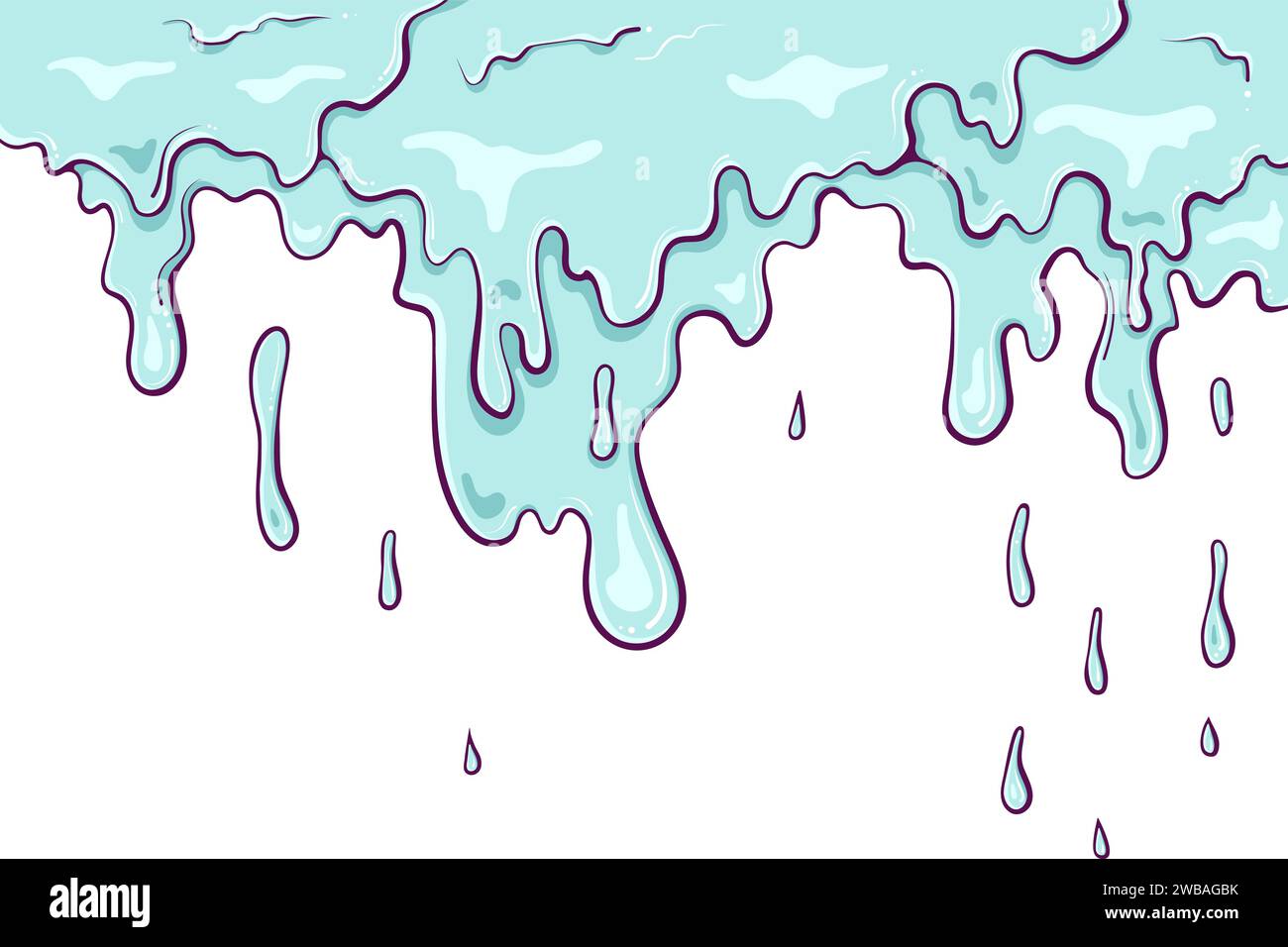 Dripping liquid color Stock Vector Image & Art - Alamy