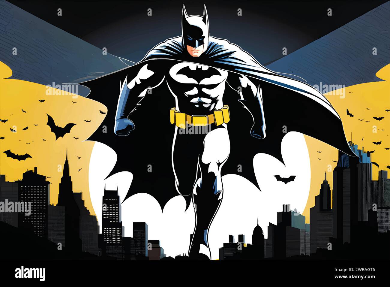 Batman Background And Wallpaper. Batman art. Batman design for posters ...