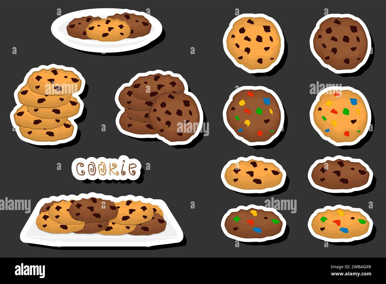 Sticker plate Stock Vector Images - Alamy