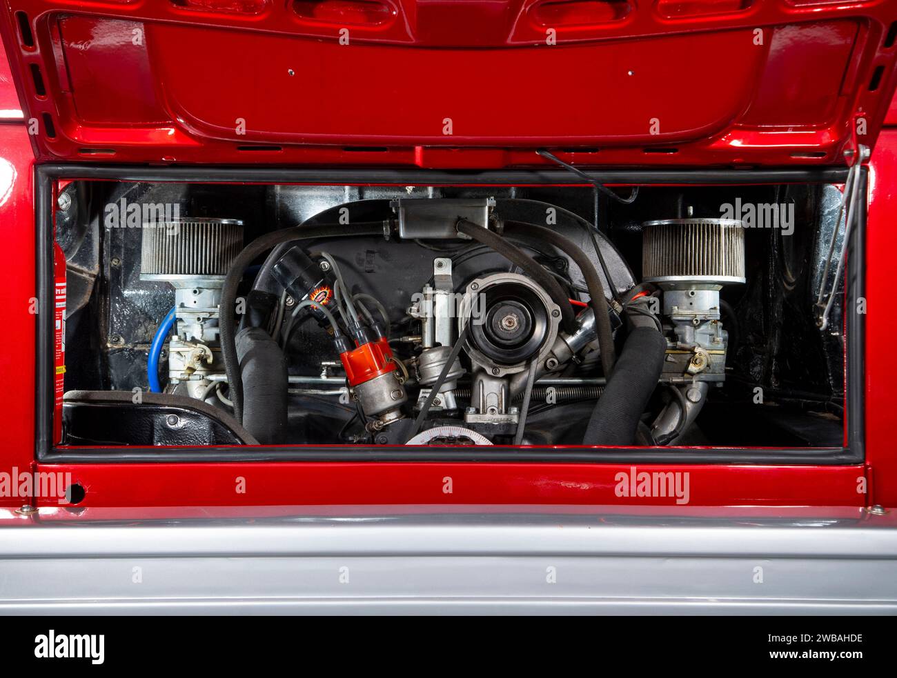 VW Type 2 Bay Window double cab pick up truck Stock Photo - Alamy
