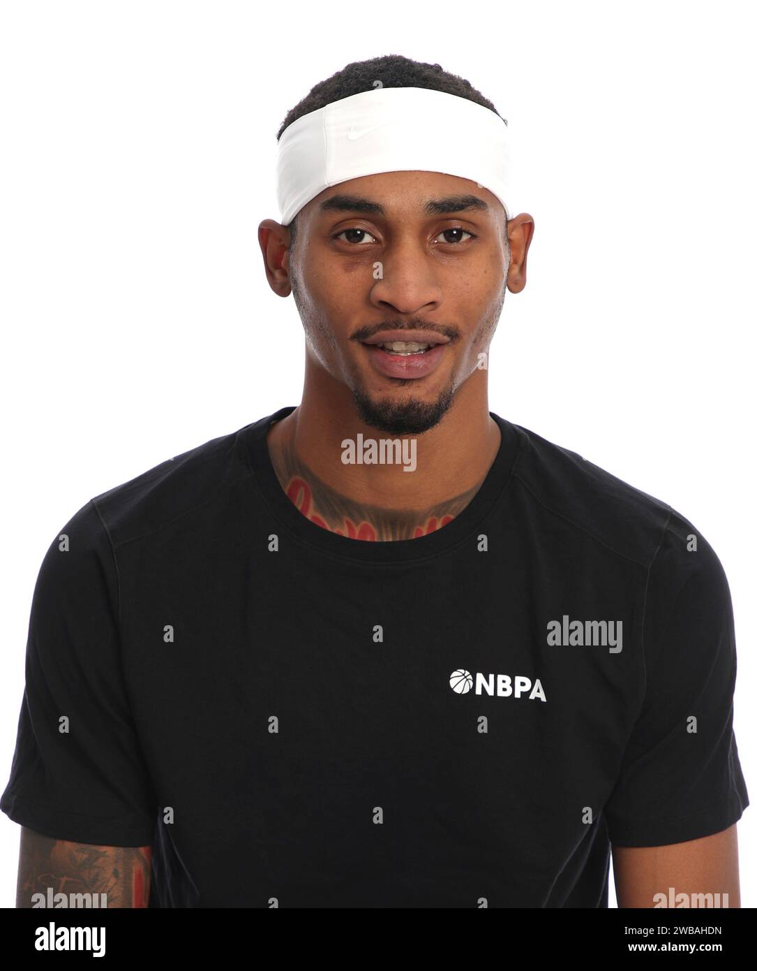 Keon Johnson poses for a portrait on October 2, 2023 in Phoenix ...