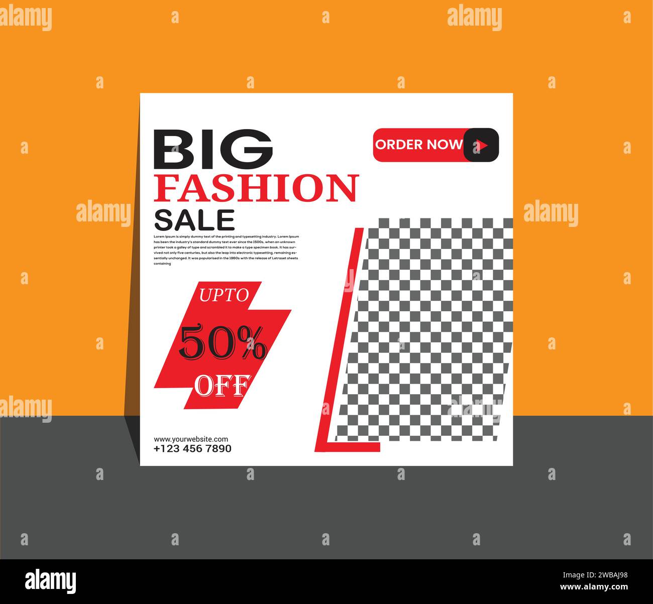 Network post design set Stock Vector Images - Alamy