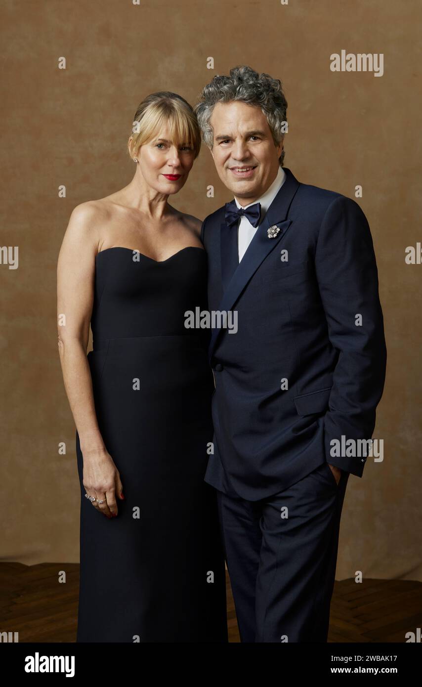 Beverly Hills, United States. 07th Jan, 2024. Sunrise Coigney and Mark ...