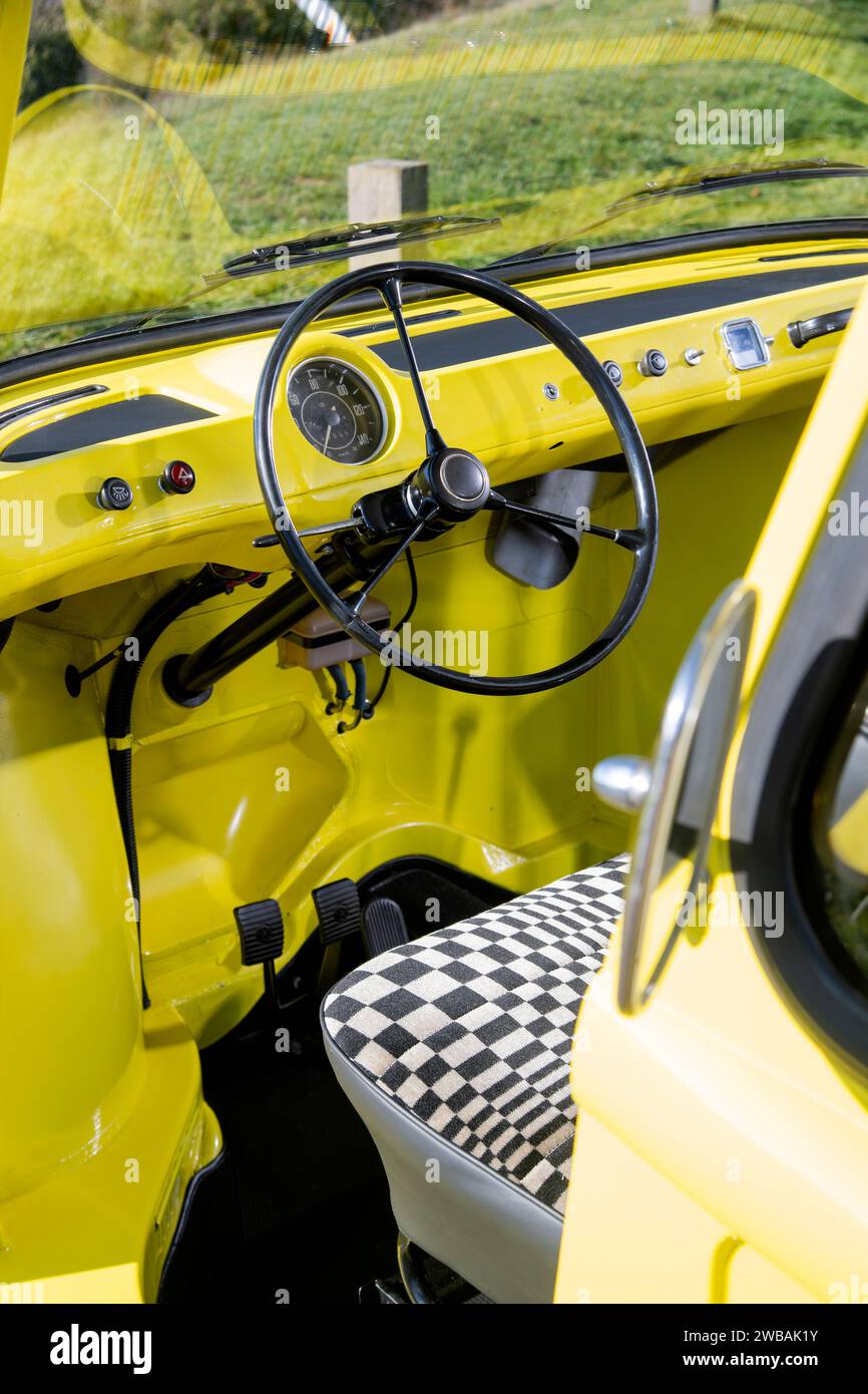 VW Fridolin, German postal van, retired and retrimmed Stock Photo - Alamy