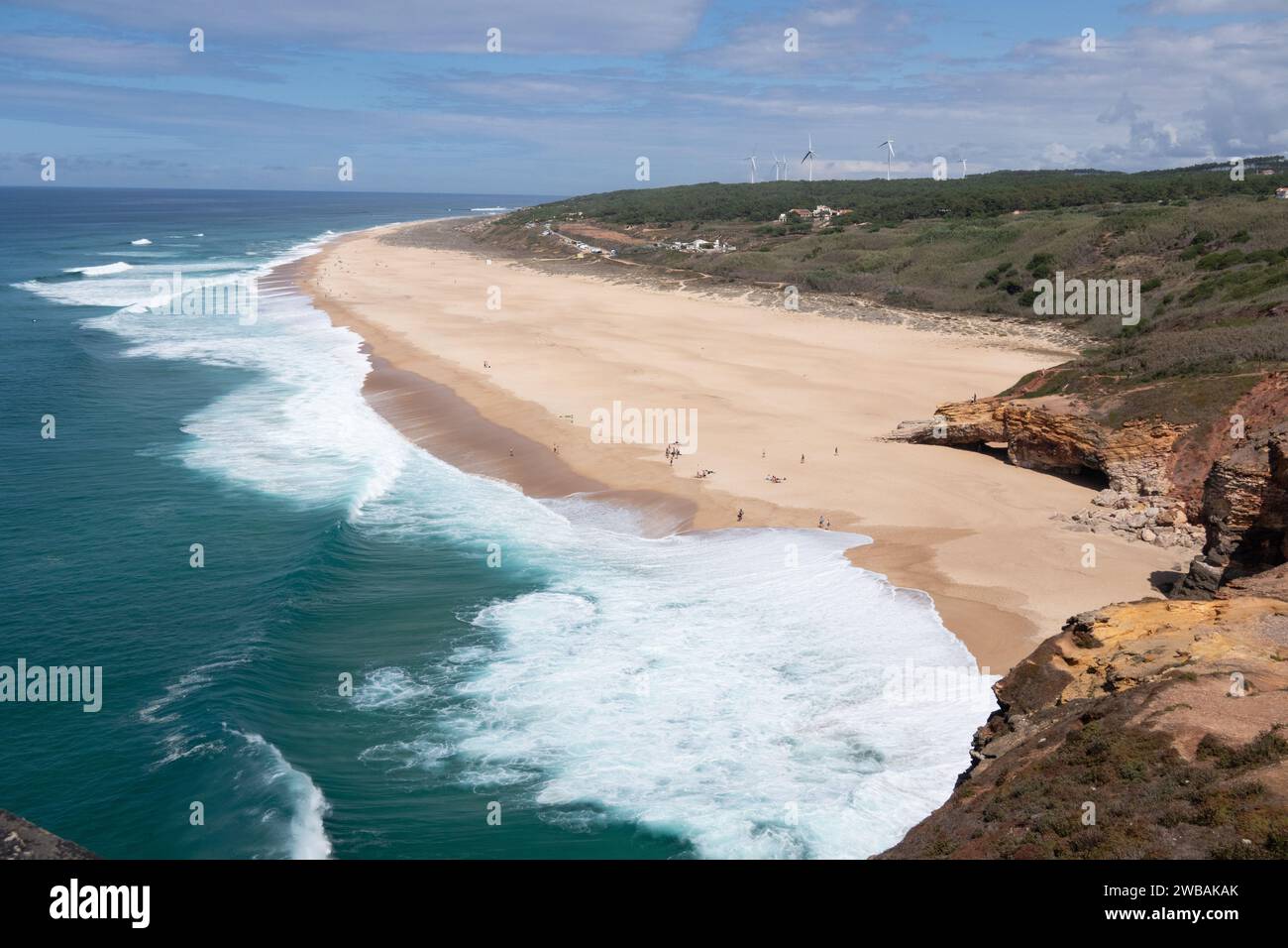 Nazare portugal surf hi-res stock photography and images - Alamy