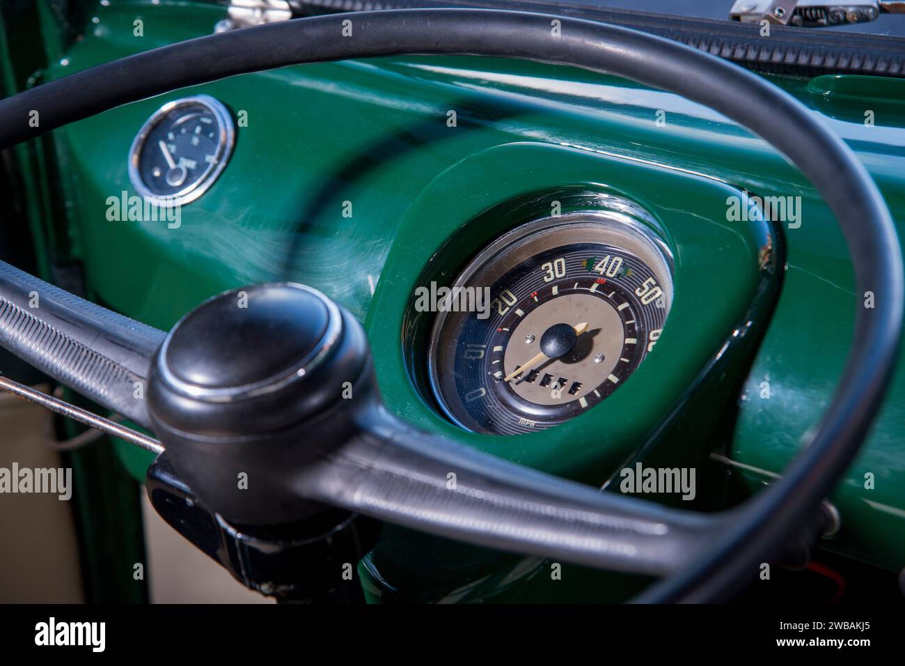 VW Type 2 Split screen panel van converted to a camper Stock Photo - Alamy