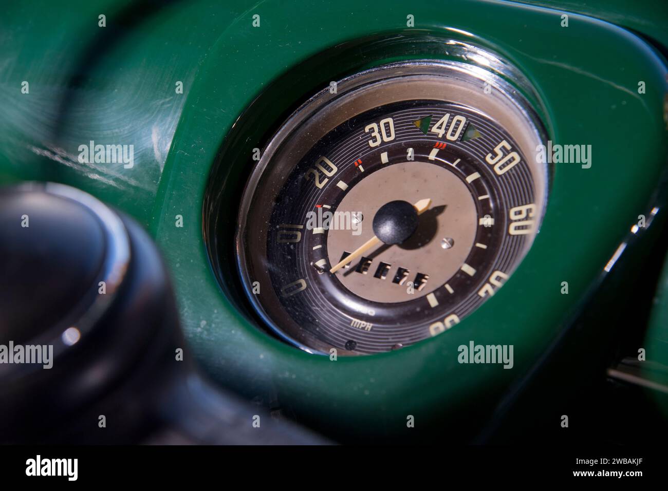 VW Type 2 Split screen panel van converted to a camper Stock Photo - Alamy