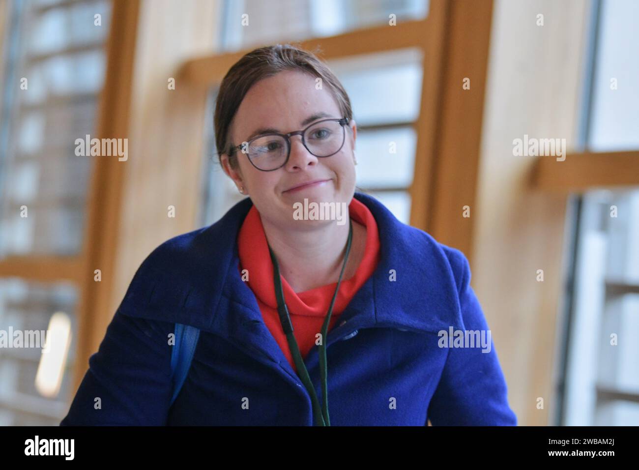 Edinburgh Scotland, UK 09 January 2024. Kate Forbes MSP at the Scottish ...