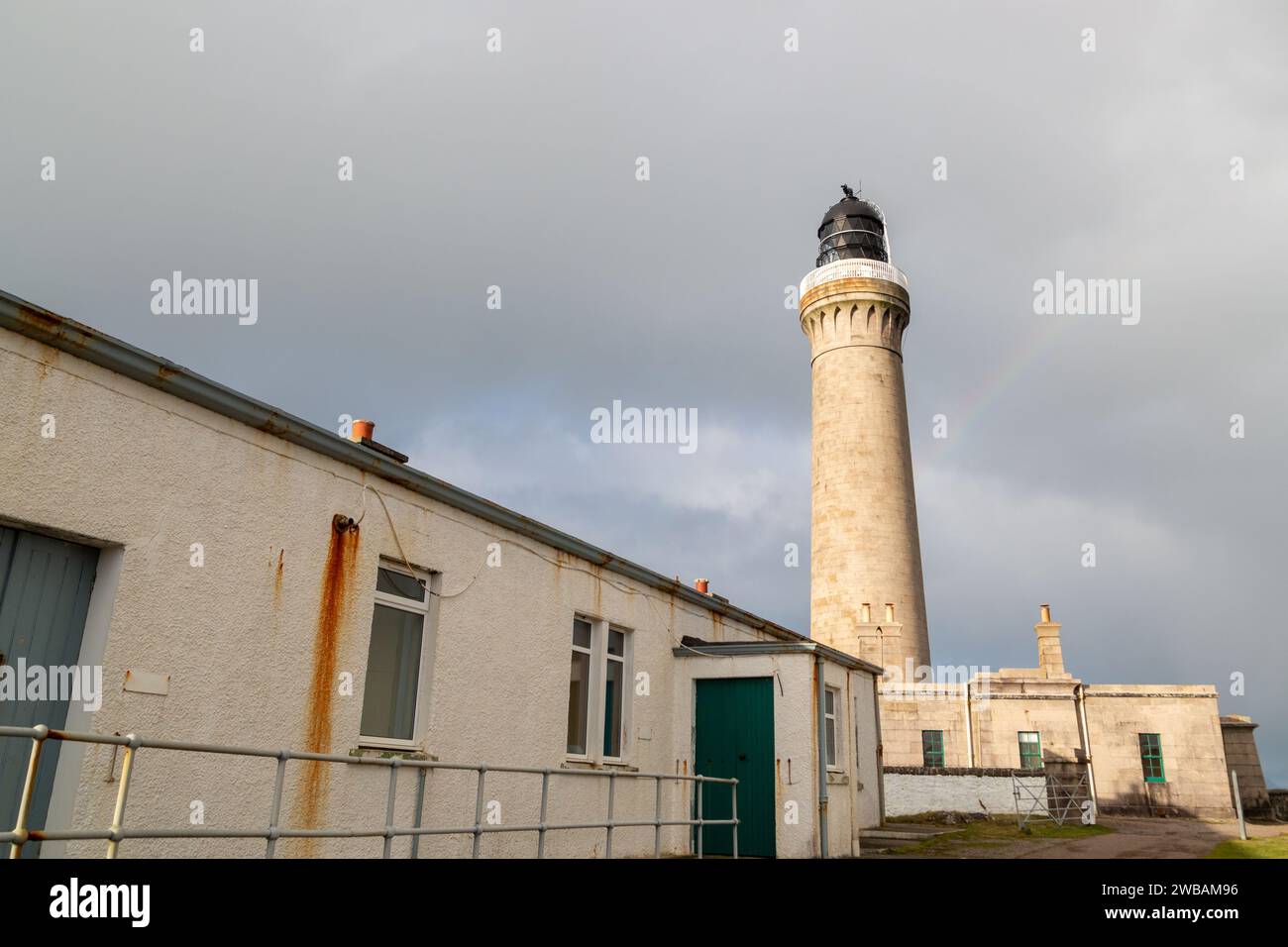 Ardnamurchan Lighthouse located on Ardnamurchan Point the most westerly ...