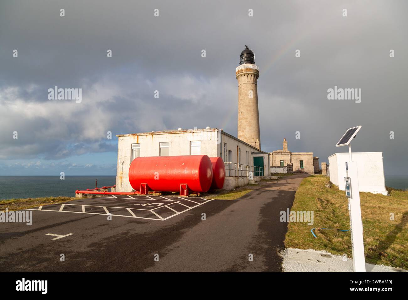 Ardnamurchan Lighthouse located on Ardnamurchan Point the most westerly ...