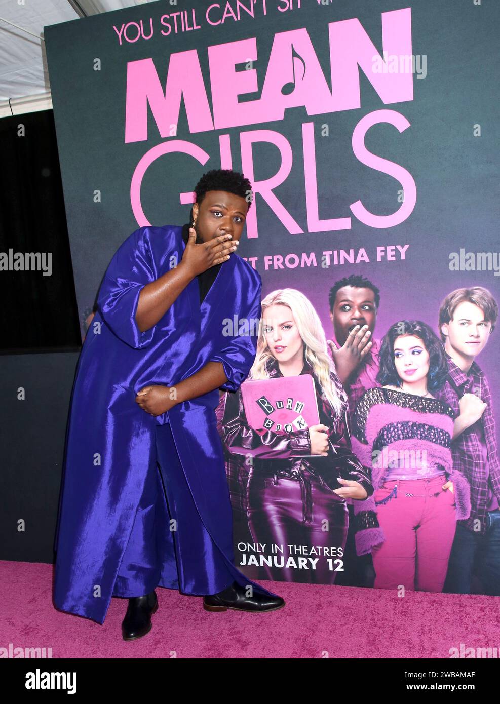 New York City, USA. 08th Jan, 2024. Jaquel Spivey attending the 'Mean ...