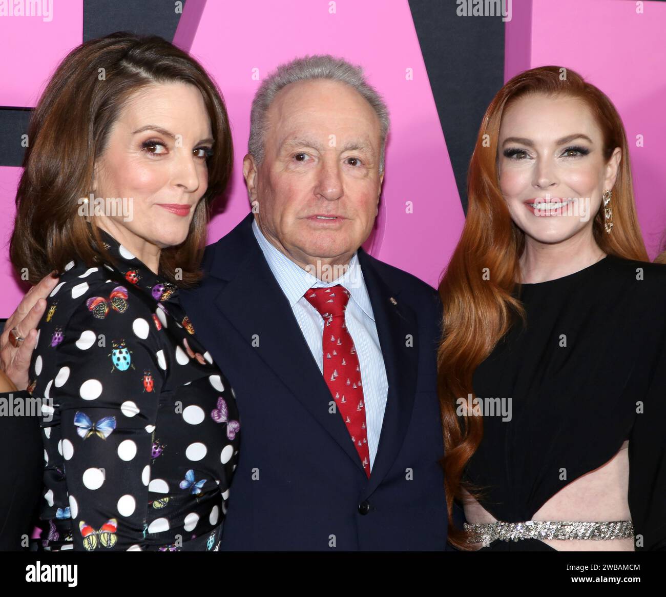 New York City, USA. 08th Jan, 2024. Tina Fey, Lorne Michaels and ...