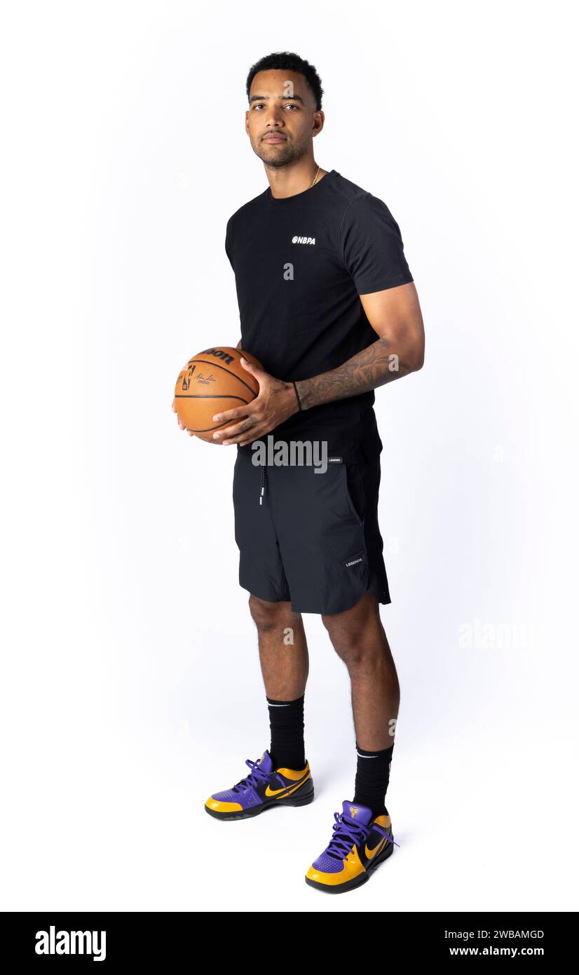 Trey Lyles poses for a portrait on October 2, 2023 in Sacramento ...