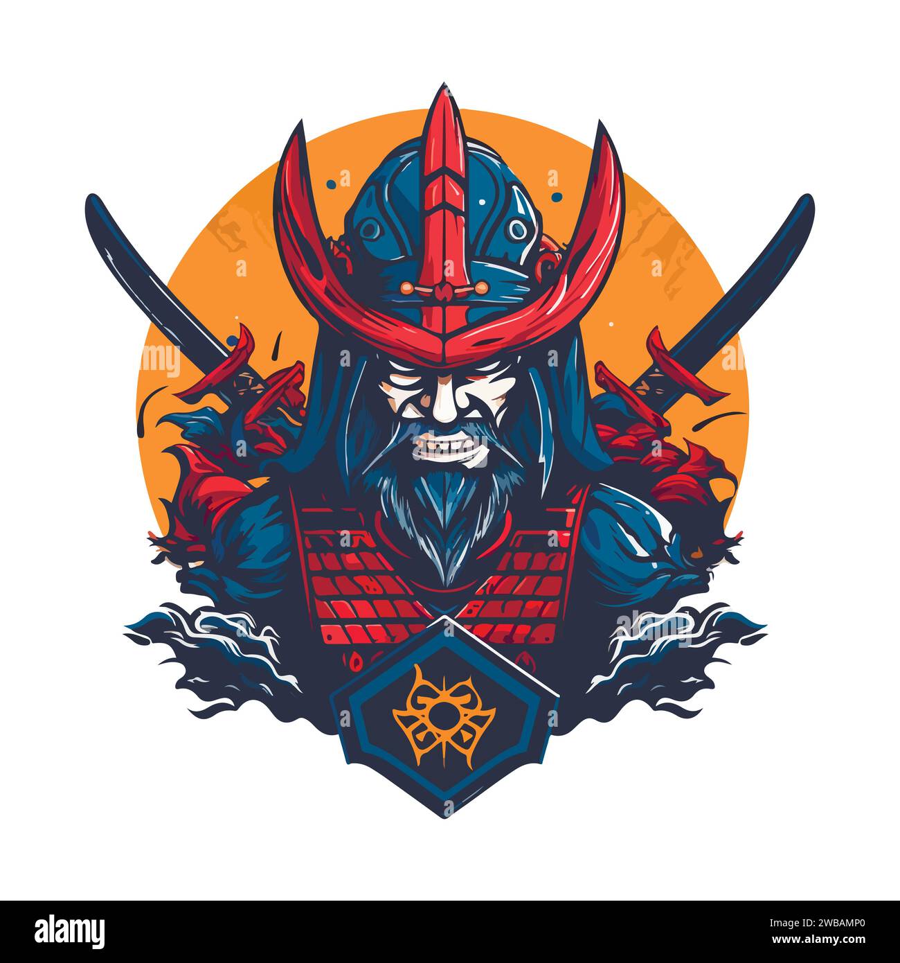 Katana guard Stock Vector Images - Alamy