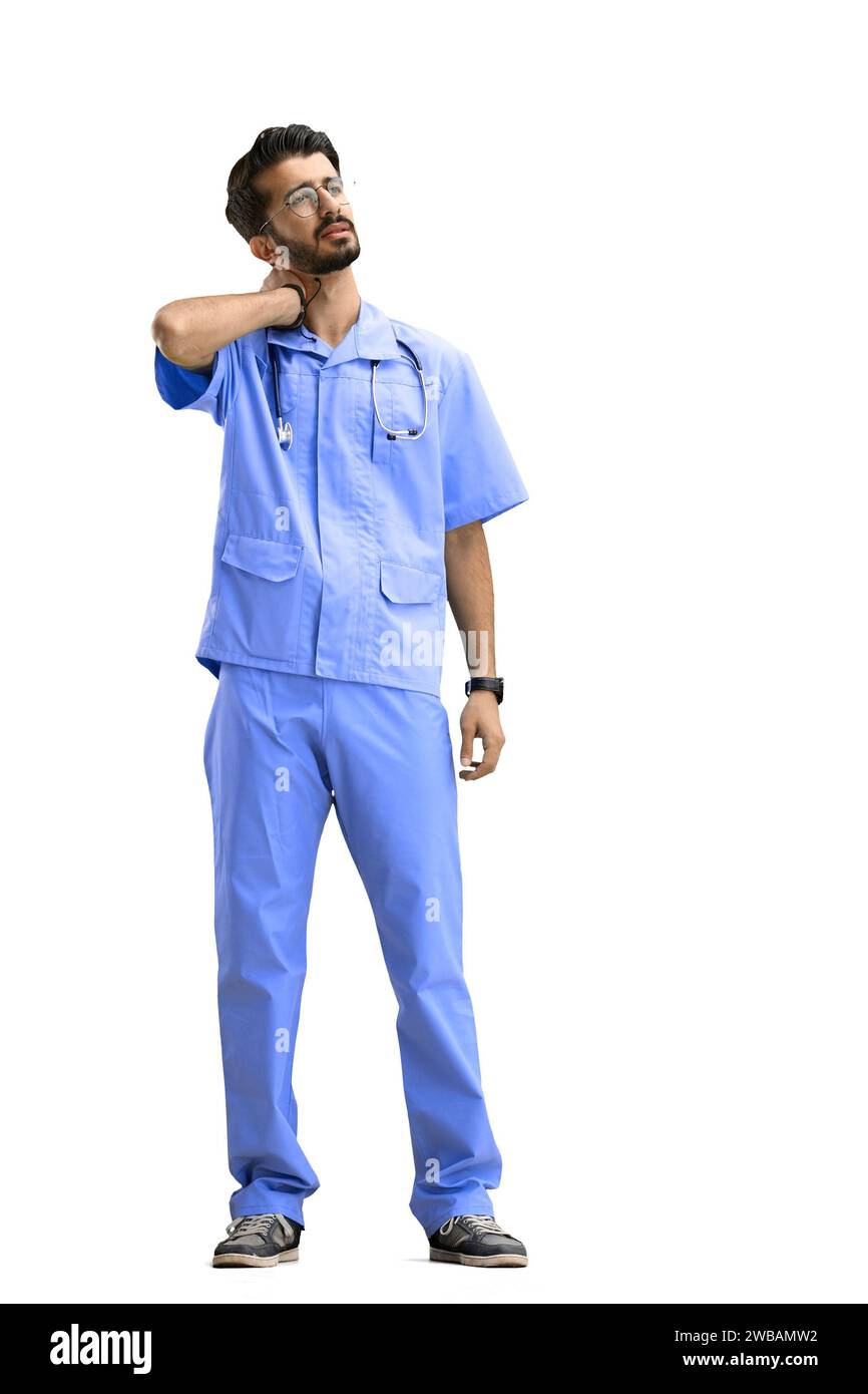 Surgeon beard tired face hi-res stock photography and images - Alamy