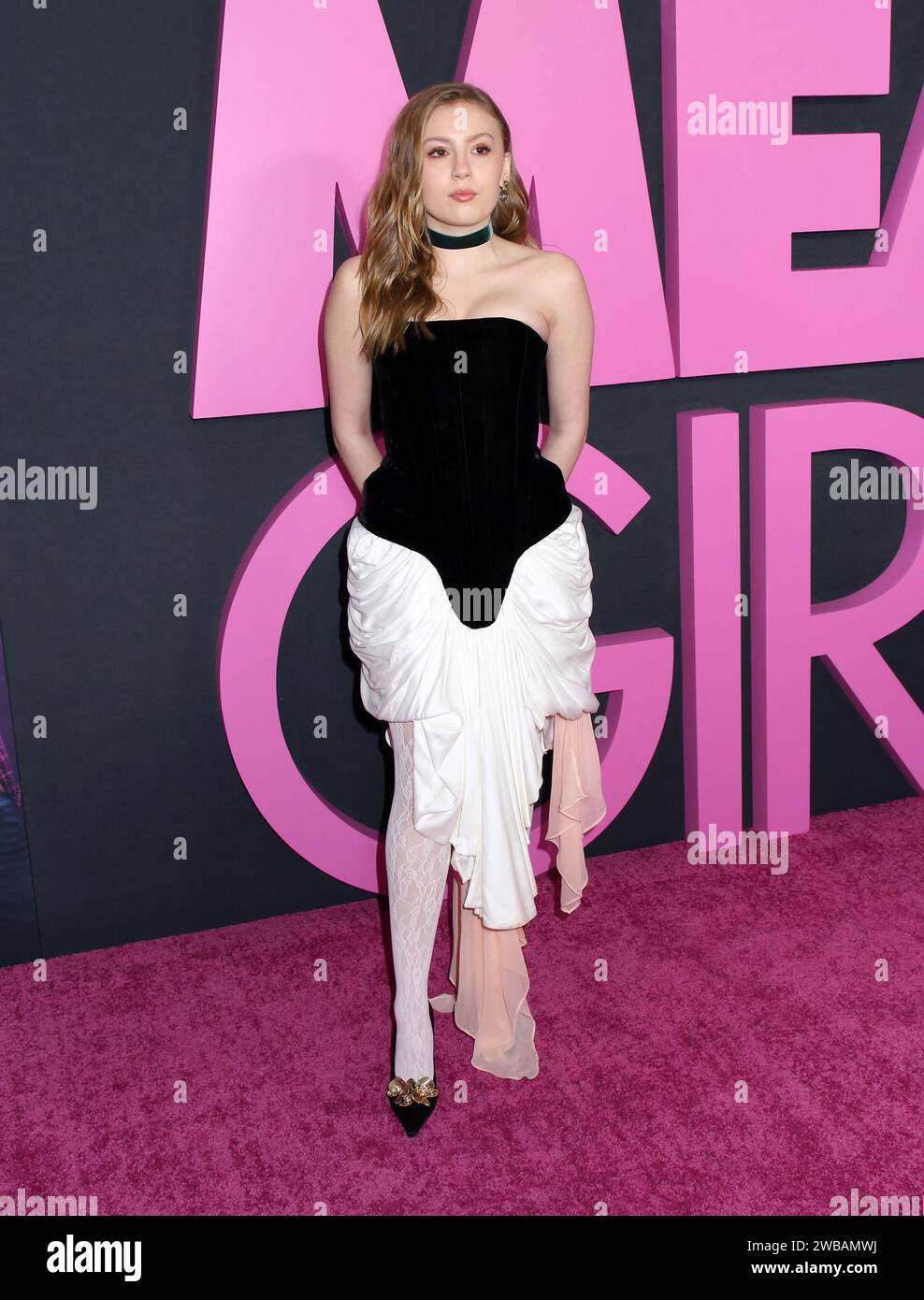 New York City Usa 08th Jan 2024 Bebe Wood Attending The Mean Girls Global Premiere Held At