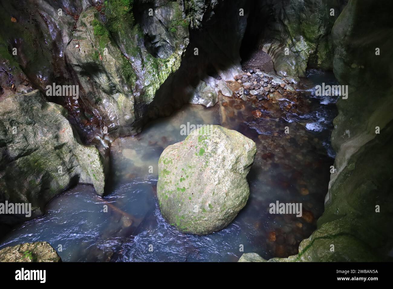 The gorges of Pont-du-Diable is a gorge crossed by the Dranse de ...