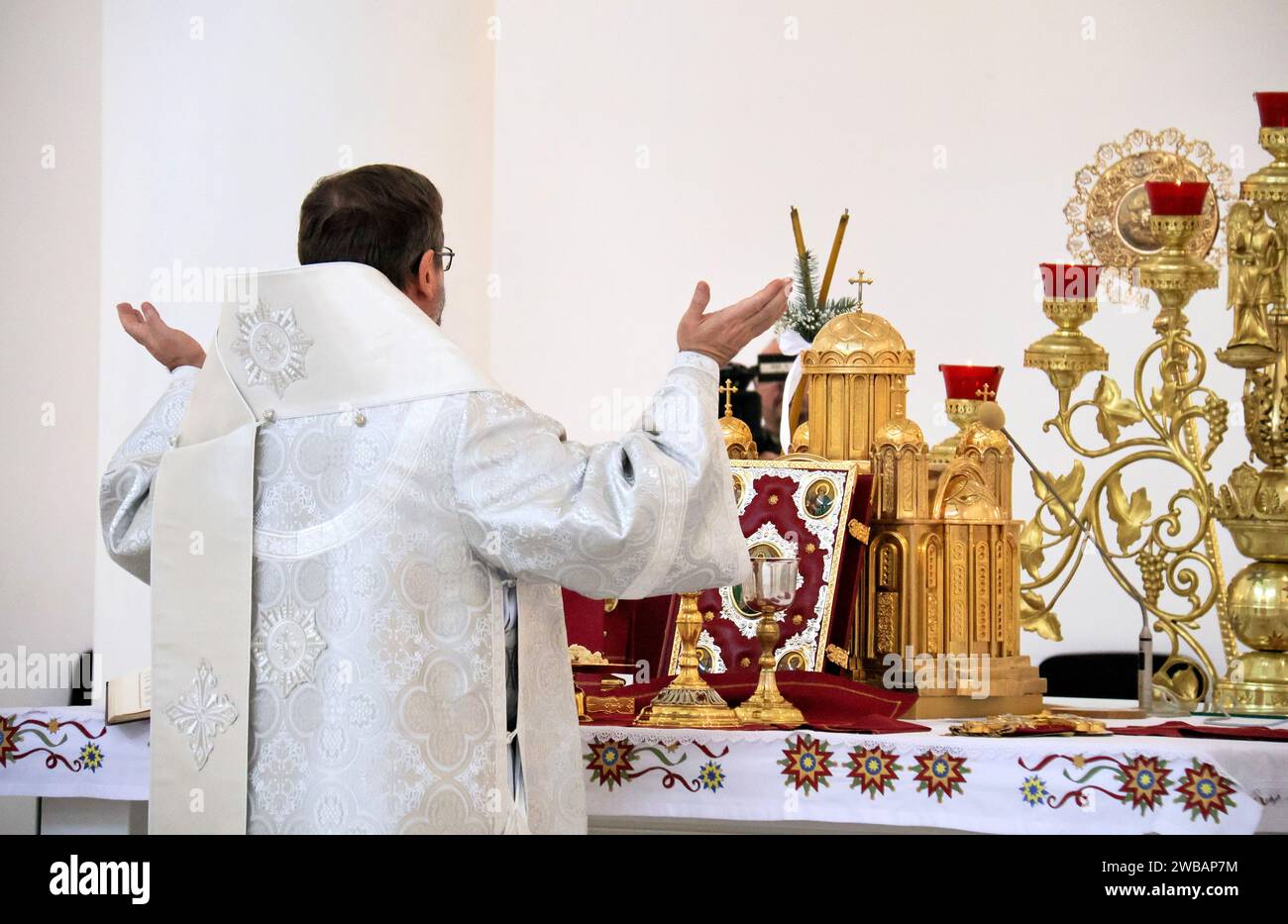 KYIV, UKRAINE - JANUARY 6, 2024 - Head of the Ukrainian Greek Catholic ...