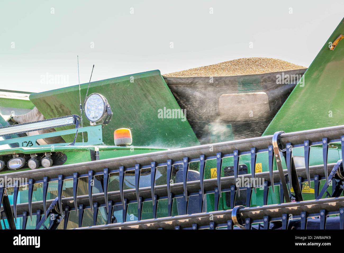 Harvest on farm near Moree Stock Photo - Alamy