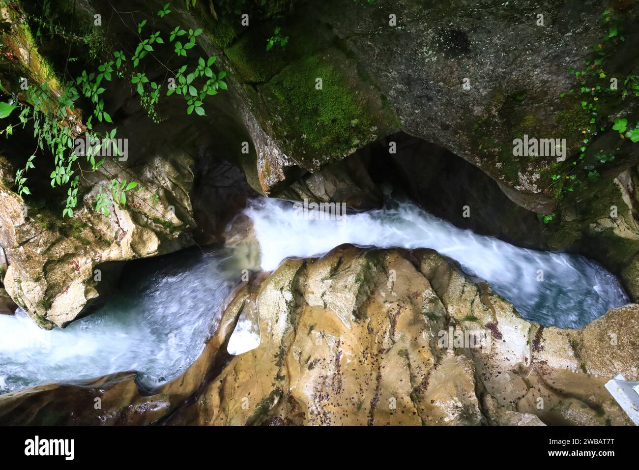 The gorges of Pont-du-Diable is a gorge crossed by the Dranse de ...