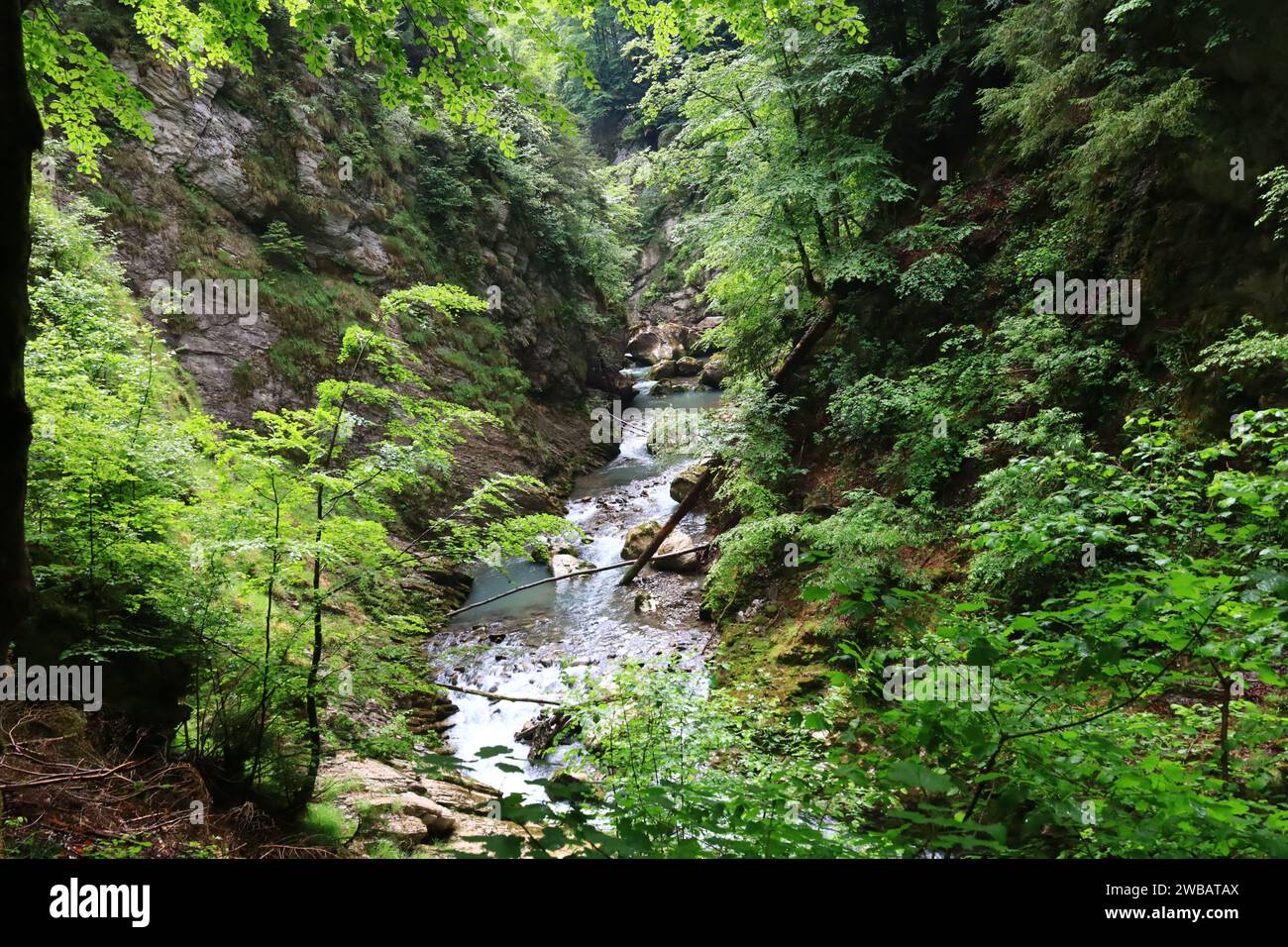The gorges of Pont-du-Diable is a gorge crossed by the Dranse de ...