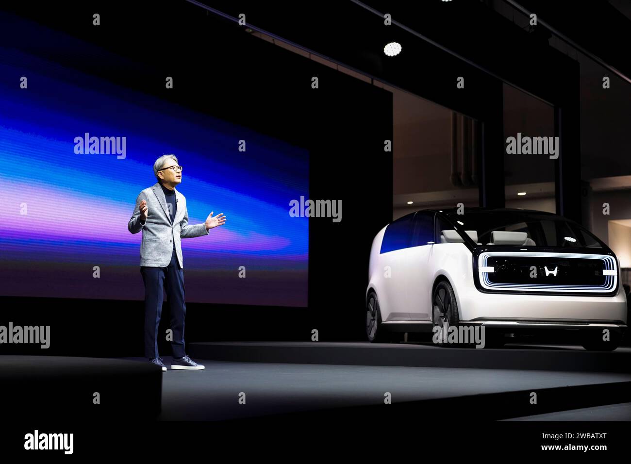 Toshihiro Mibe, director, president and representative executive ...