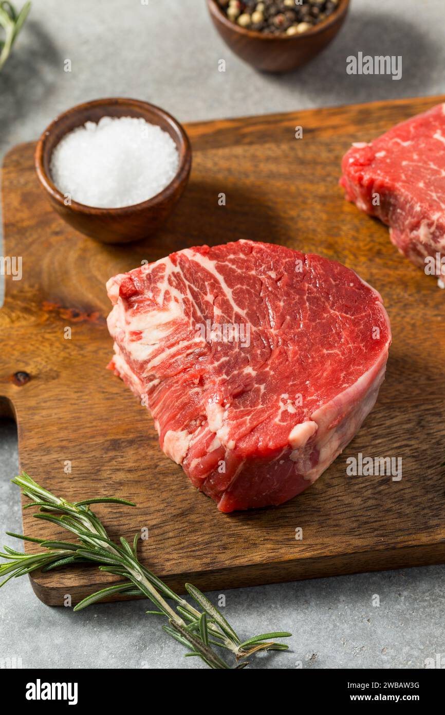 Raw filet mignon hi-res stock photography and images - Alamy