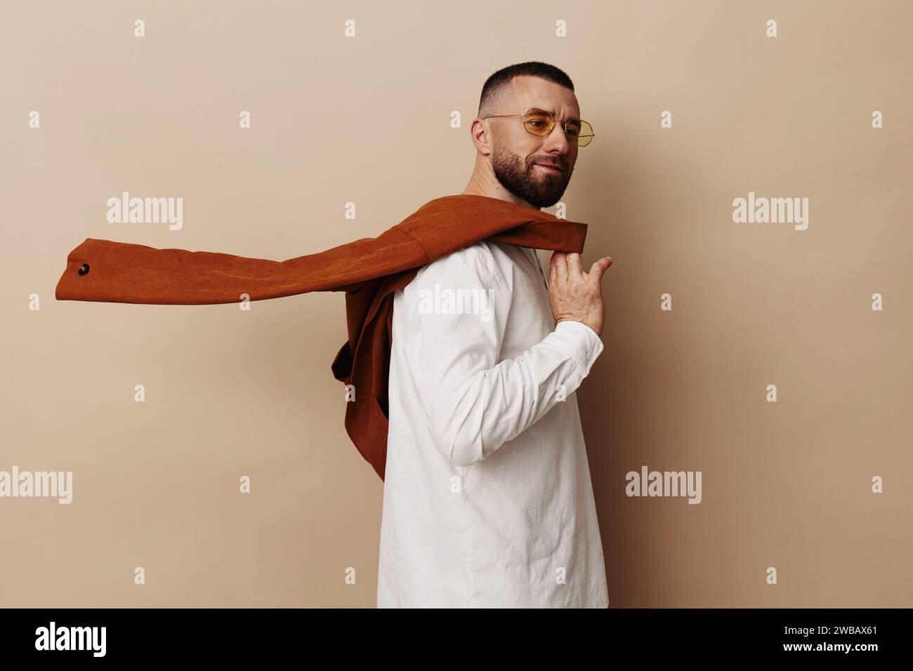 Background background men isolated men young person Stock Photo - Alamy