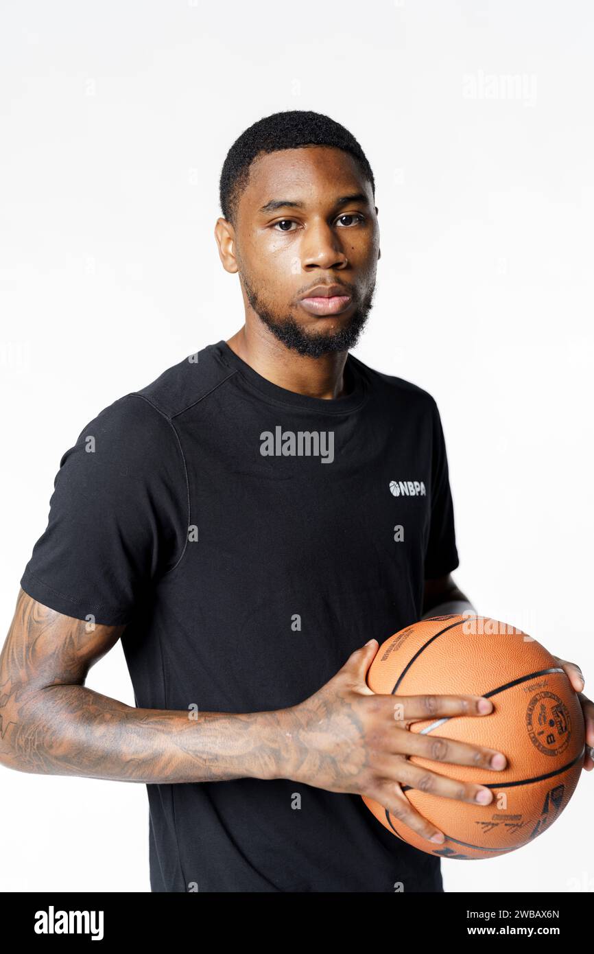 Blake Wesley poses for a portrait on October 2, 2023 in San Antonio ...