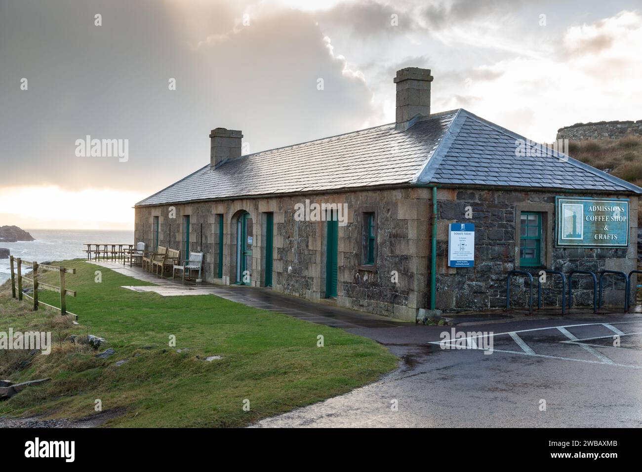 Ardnamurchan Lighthouse Cafe Stock Photo - Alamy