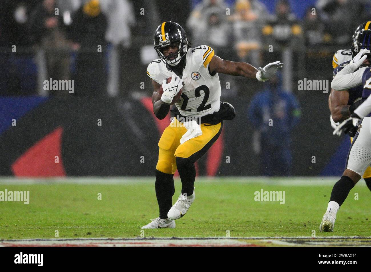 Pittsburgh Steelers running back Najee Harris (22) in action during the ...