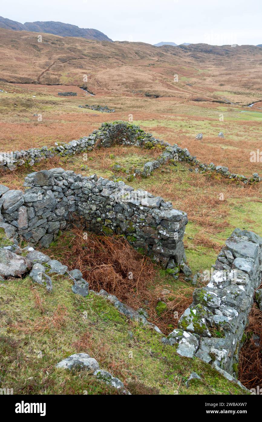 Glendrian is an abandoned crofting township in the centre of the ...