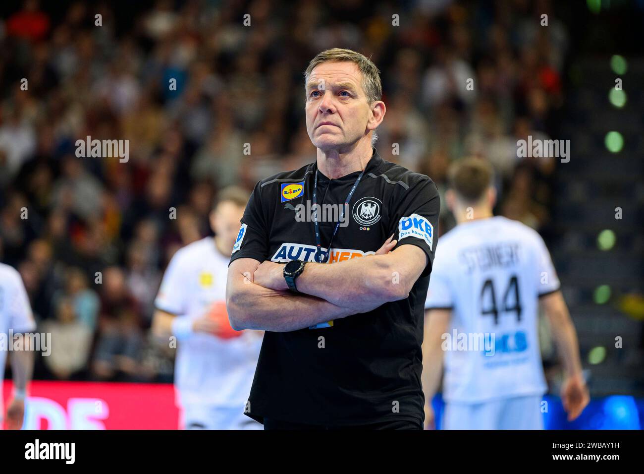 Handball, Herren: Laenderspiel, Deutschland - Portugal Trainer Alfred ...