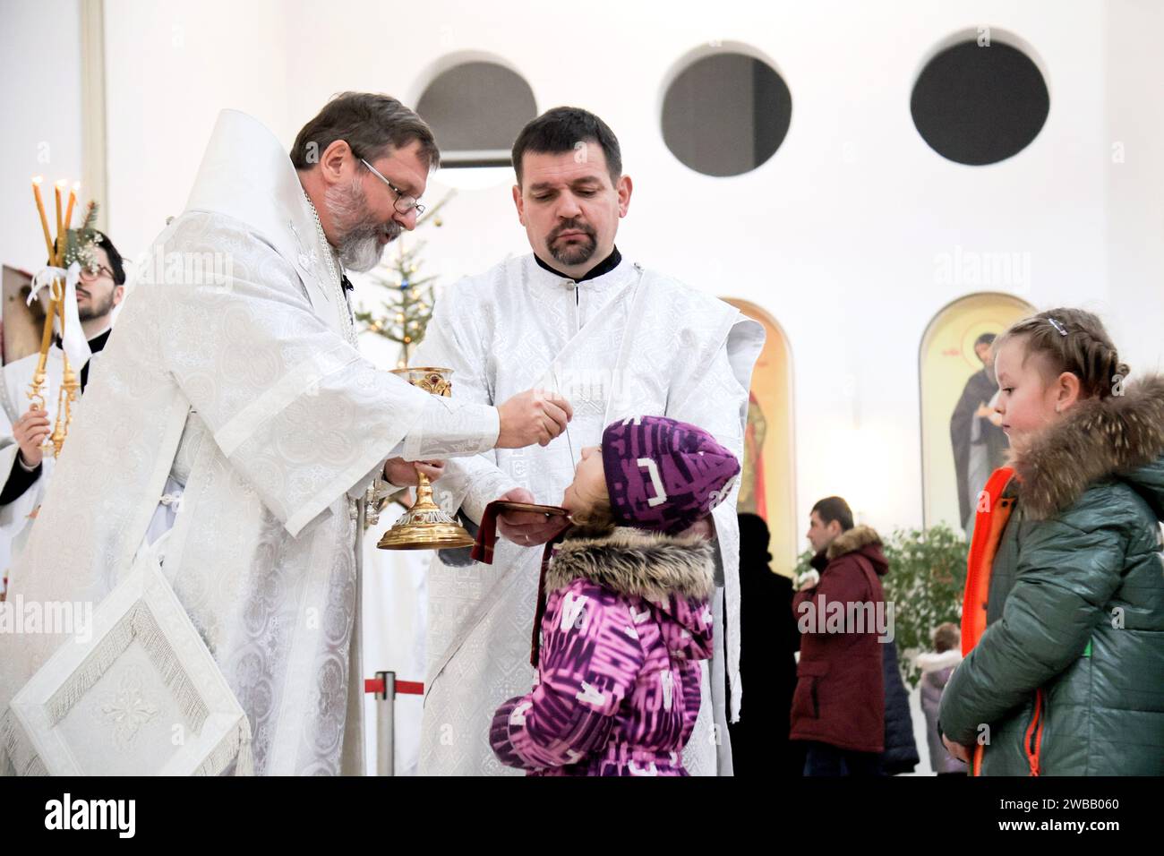 Non Exclusive: KYIV, UKRAINE - JANUARY 6, 2024 - Head of the Ukrainian ...