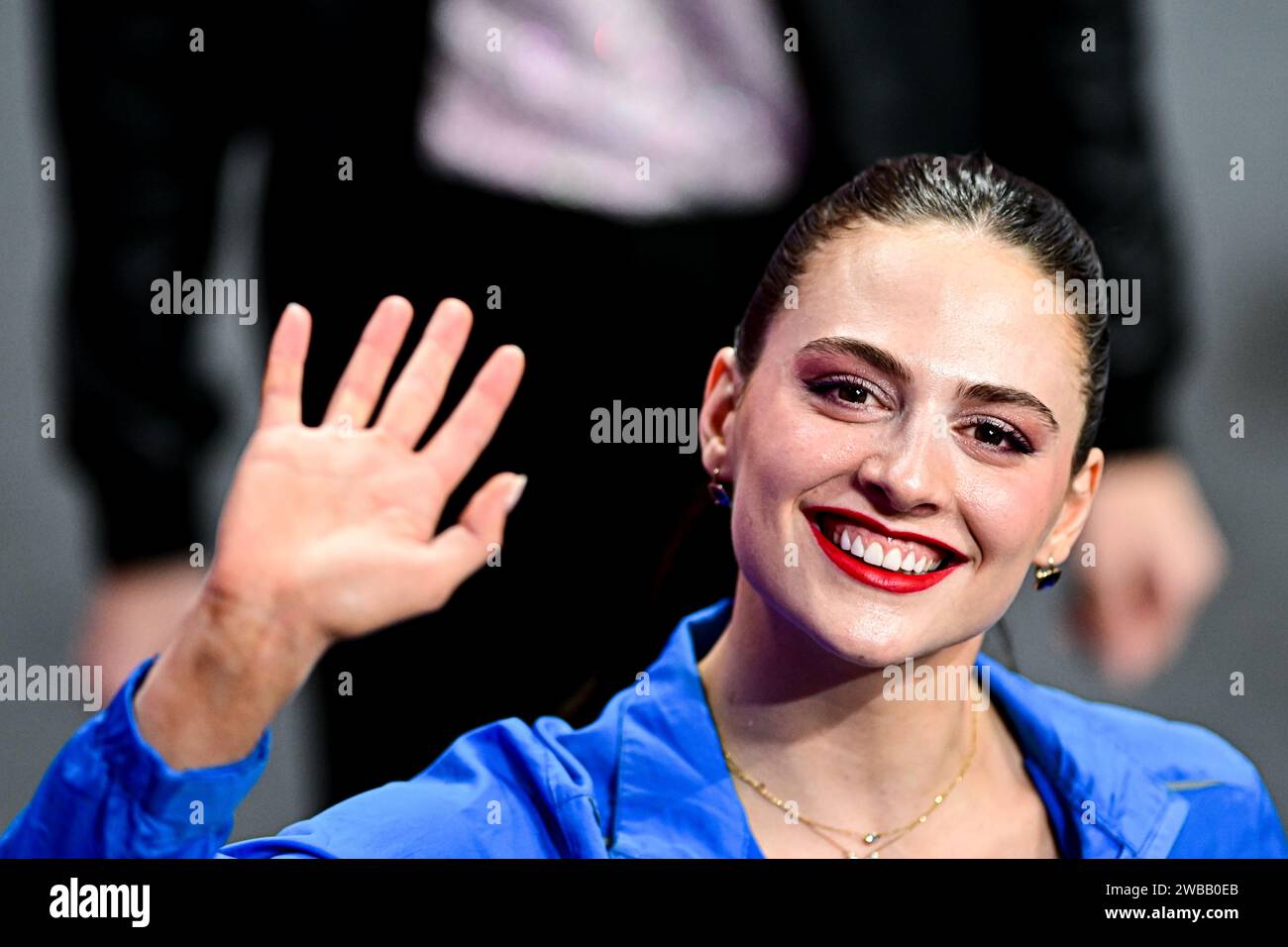 Adrienne CARHART & Oleksandr KOLOSOVSKYI (AZE), during Ice Dance ...