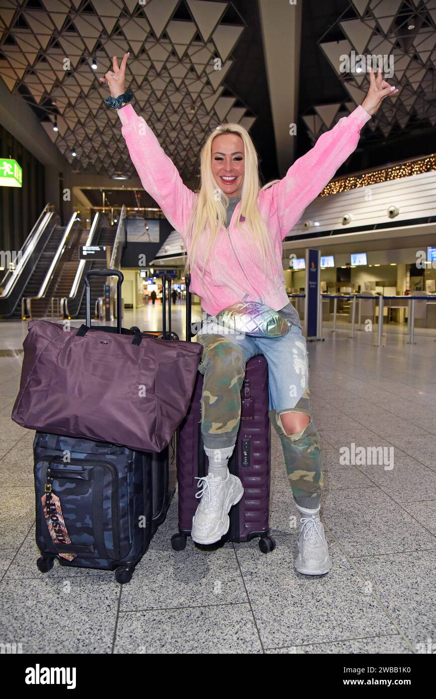Cora Schumacher - Abflug der Kandidaten nach Australien zur RTL TV-Show ...
